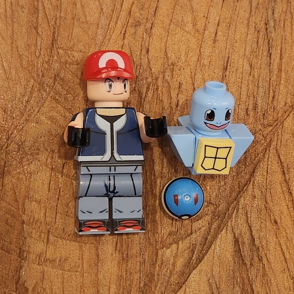 Toys | Pokemon Minifigure Squirtle Minifigure Ash Ketchum Minifigure ...